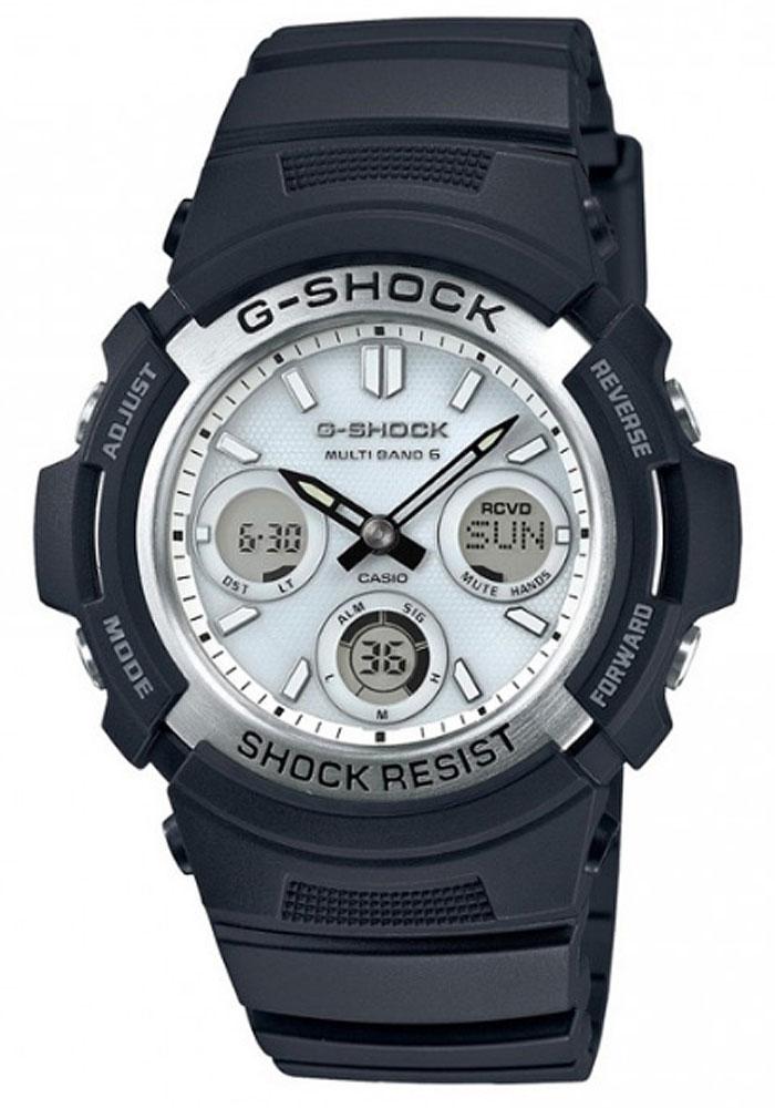 Men's watch Casio AWG-M100S-7AER | Resin strap mens watches | bg-look.com